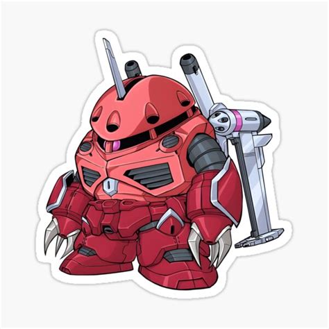 Mobile Suit Gundam Seed Freedom Chibi Pink Robot Sticker For Sale