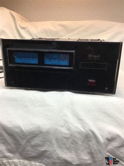 Mcintosh Mc 2002 Power Amp Dealer Ad Us Audio Mart