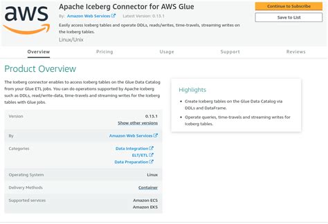 streaming data into apache iceberg tables using aws kinesis and aws glue