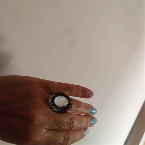 Перстень з перламутром — ціна 130 грн у каталозі Кільця і персні Купити аксесуари за доступною