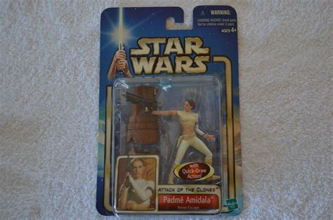 Star Wars Attack Of The Clones Padme Amidala Action Figure Hasbro 2002