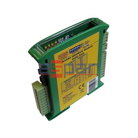 Mod 8ao 8 Analog Outputs Mod8ao Io Modbus Module Modbus Rtu Ascii