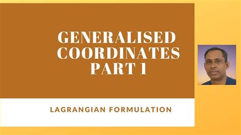 Generalised Coordinates YouTube