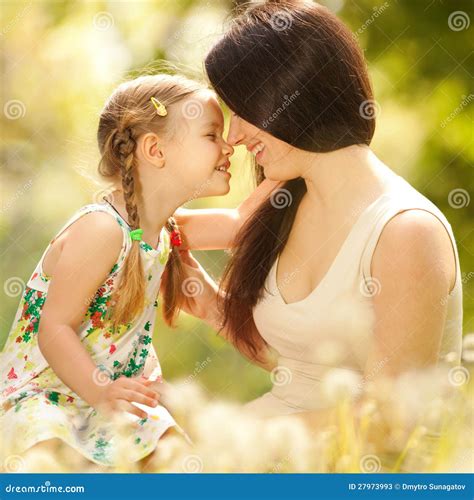 Madre E Figlia Immagine Stock Immagine Di Sano Madre