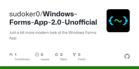 GitHub Sudoker Windows Forms App Unofficial Just A Bit More Modern Look Of The Windows