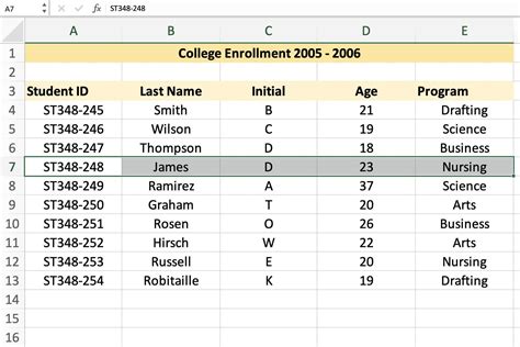 How To Create Data Lists In Excel Spreadsheets