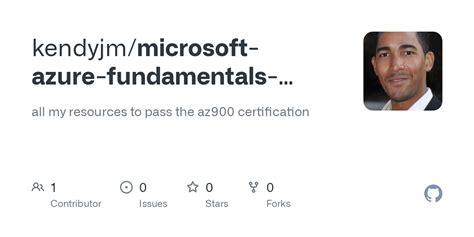 Github Kendyjm Microsoft Azure Fundamentals Az900 All My Resources