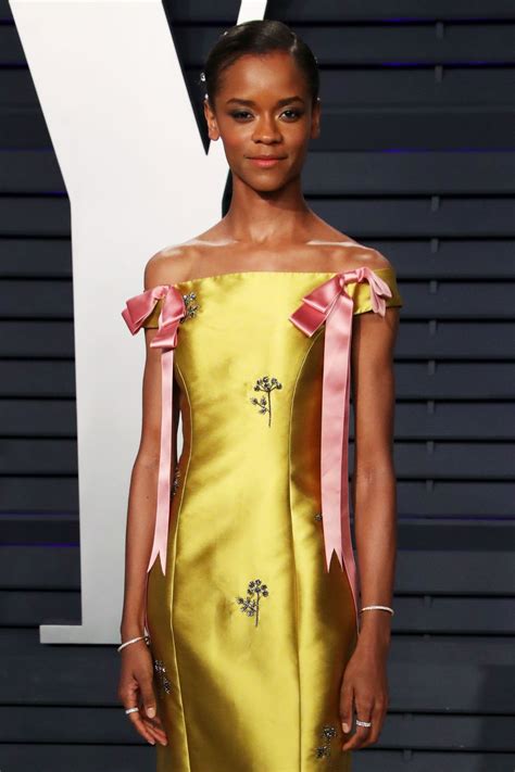 Letitia Wright 2019 Vanity Fair Oscar Party • Celebmafia