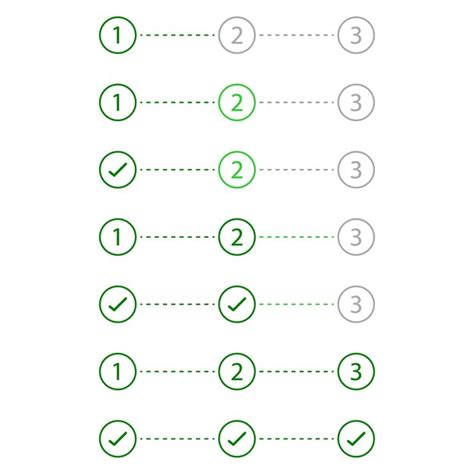 Premium Vector Progress Indicator Arrows Isolated On White Background Set Of Progress Bars Png