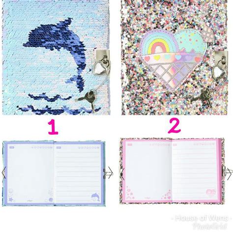 Jual Promo Smiggle Dreamy Small Lockable Notebook Diary Smiggle Dolphin Biru Office