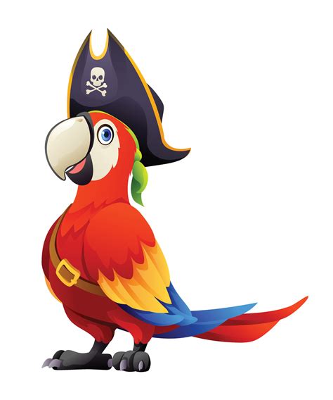 Pirate Parrot Clip Art