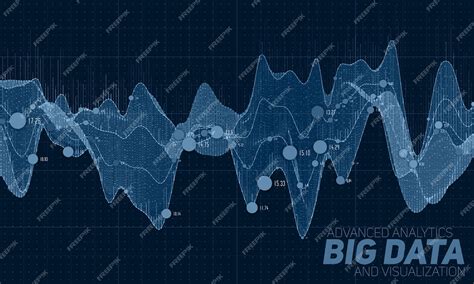 Free Vector Big Data Visualization Futuristic Infographic