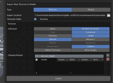 Blender材质处理插件：decalmachine地图集