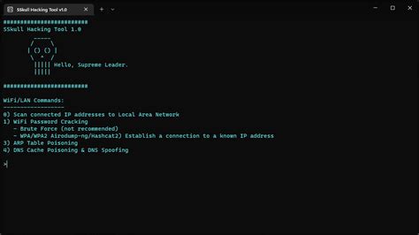 Took A Few Days To Code My Own Little Hacking Tool Still Some Minor