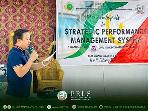 Prls Joins Spms Orientation Workshop Conducted By Csc For Barmm Prls
