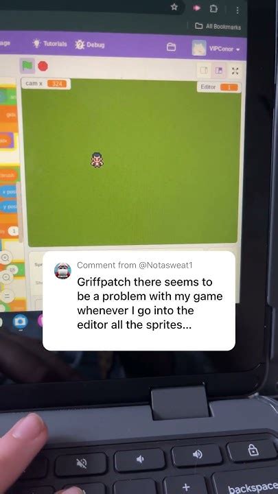 Griffpatch There Is A Problem With My Rpg Game And I Cant Fix It