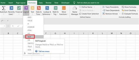 Not Function Formula Examples How To Use Not In Excel Wall Street