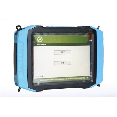 8g Dynamic Pile Testing Equipment 12khz High Strain Dynamic Pile Load Testing