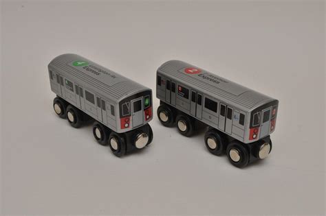 New York City Subway Wooden 2 And 4 Trains 7th Ave Lexington Munipals