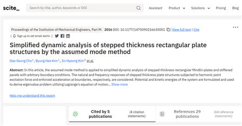 Simplified Dynamic Analysis Of Stepped Thickness Rectangular Plate Structures By The Assumed