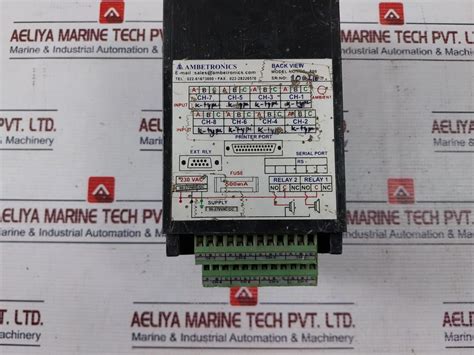 Ambetronics Tc Temperature And Humidity Data Scanner Logger Vac Aeliya Marine