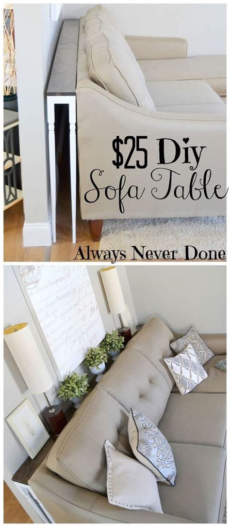 Easy DIY Console Table And Sofa Table Ideas Hative