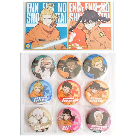 Enen No Shouboutai Fire Force Shinra Arthur Maki Tamaki Hibana