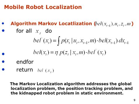 Mobile Robot Localization Ch 7 Ppt Download