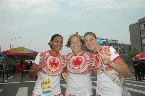 Canadian Athletes Candace Chapman Clare Rustad Stephanie… Flickr