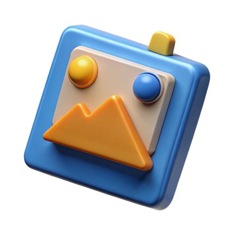 Vibrant Rustic 3d Render Cartoon Image Icon Authentic 57144250 Png