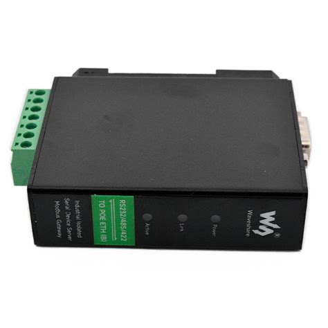 Rail Mount Serial Server RS232 485 422 Naar RJ45 Ethernet Module POE Elektronica Voor Jou