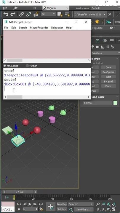 Replace Object Using Maxscript Youtube
