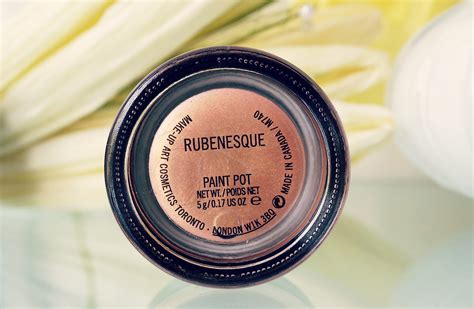 Birds Words Beauty Fashion Lifestyle Mac Paint Pot Rubenesque