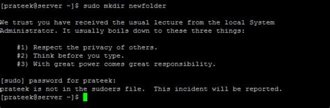 editing the sudoers file in redhat based systems prateekhck s blog