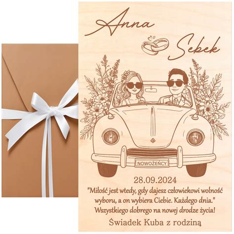 Tabliczka Dla Pary Młodej Niska Cena Na Allegropl