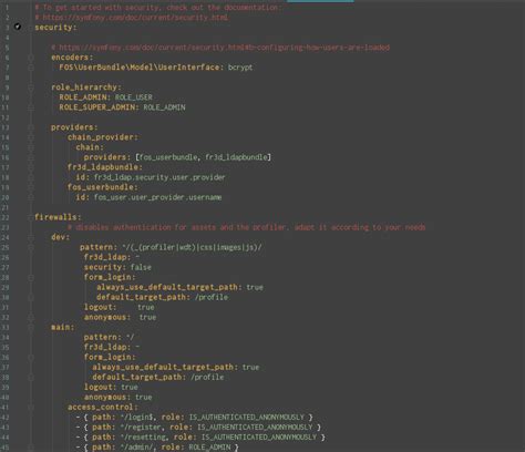 Php A Colon Cannot Be Used In An Unquoted Value Error In Securityyml