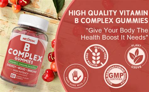 Vitamin B Complex Gummies Vegan Vitamin B Gummies With