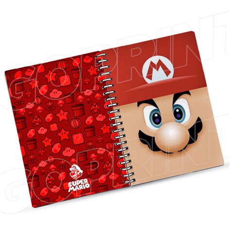 Cuaderno 100 Hojas Mario Bros Goprint Ecuador