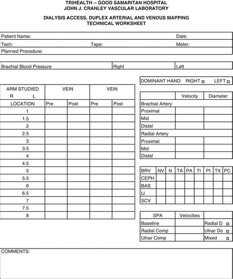 Free Printable Ultrasound Worksheets