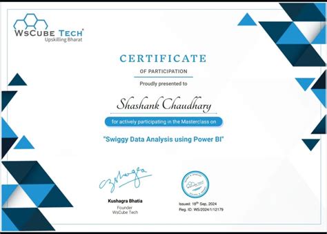 shashank chaudhary on linkedin dataanalytics powerbi swiggy upskilling continuouslearning