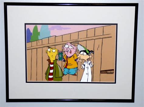 Ed Edd N Eddy Framed Original Production Cel Cartoon Network £114290