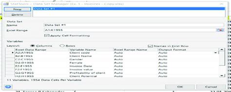 Data Set Manager In Stattools Download Scientific Diagram