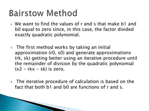 Roots Of Polynomials Pptx Physics Science