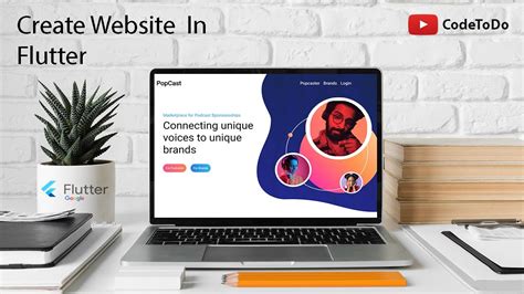 Create Website Using Flutter Flutter Web Speed Code Youtube