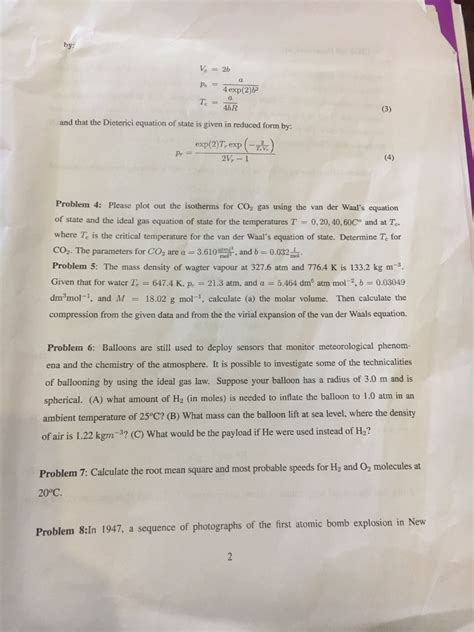 Solved Chm 360 Homework 1 Problem 1 Suppose You Could