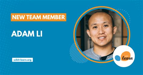 Interview With Adam Li Scikit Learn Team Member Scikit Learn Blog