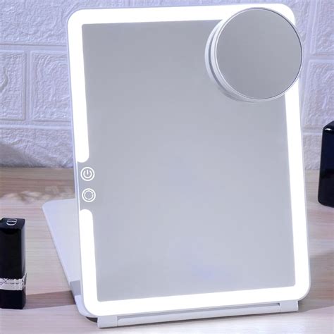 Funtouch Rechargeable Travel Makeup Mirror Portable