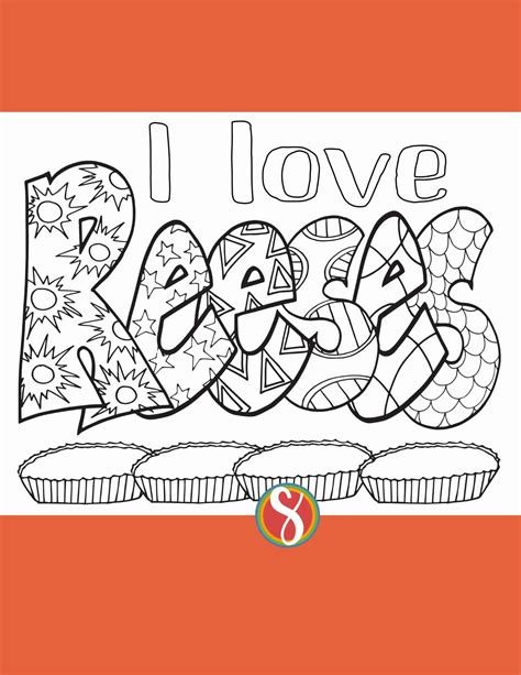 Reeses Pieces Or Coloring Pages Printable Easy Pilgrim Hat Cookies