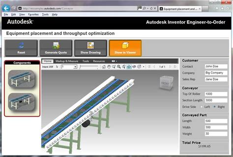 Autodesk Inventor Engineer To Order Supports Web Access