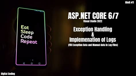 Error Handling And Logging In Aspnet Core Mvc 678 Create Logs